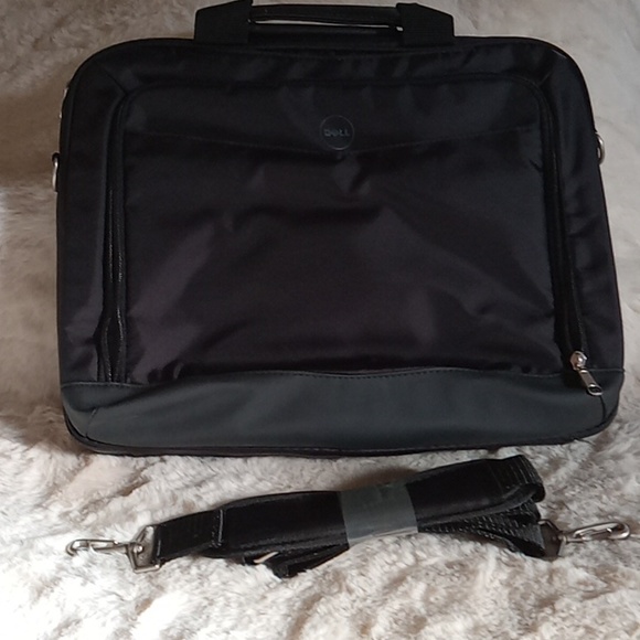 Dell | Bags | Nwt Dell Computer Case 6 X 12 Black Nylon Detachable ...